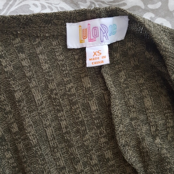 LuLaRoe | Sweaters | Lularoe Olive Green Sarah | Poshmark